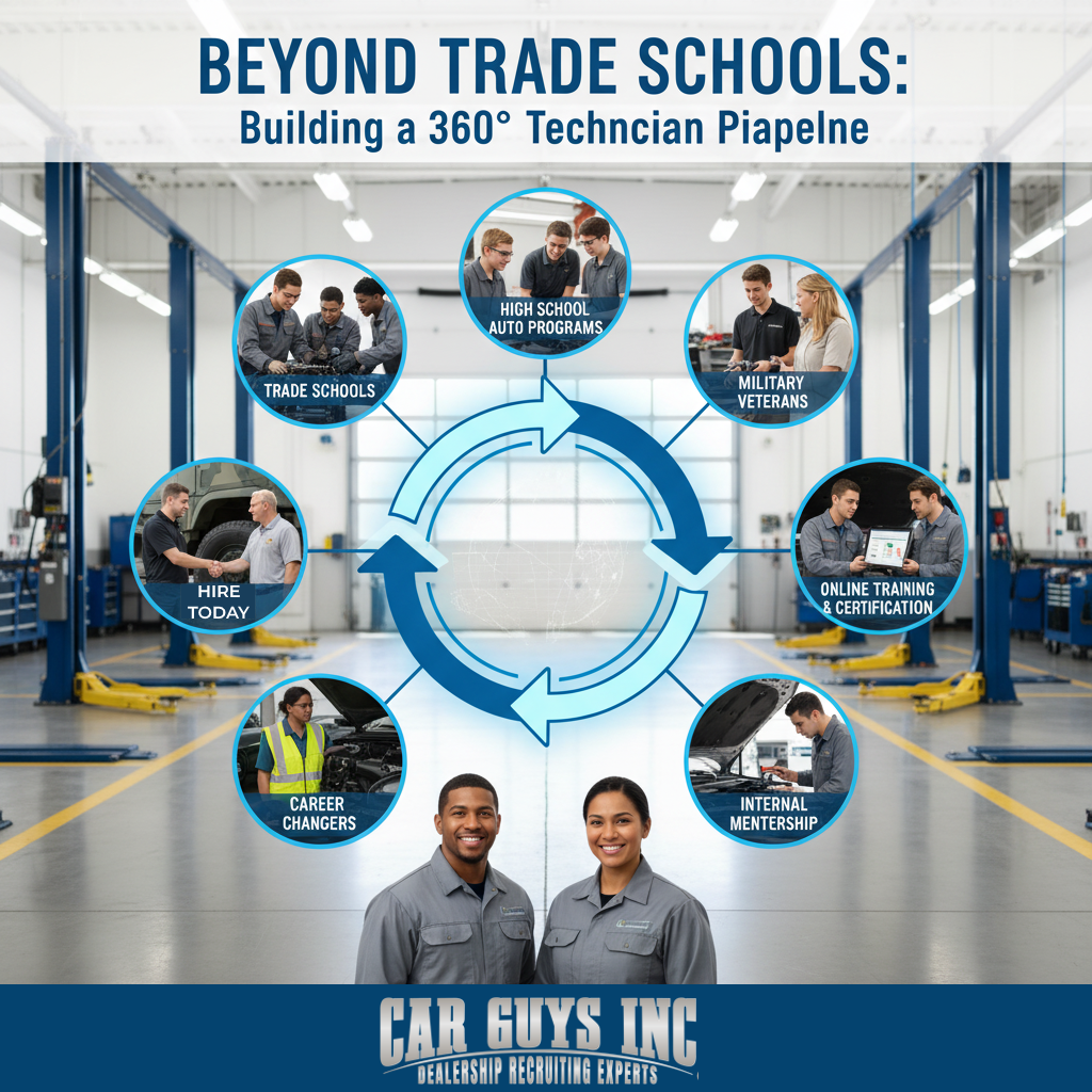Beyond Trade Schools: Building a 360° Technician Pipeline - CarGuys Inc.